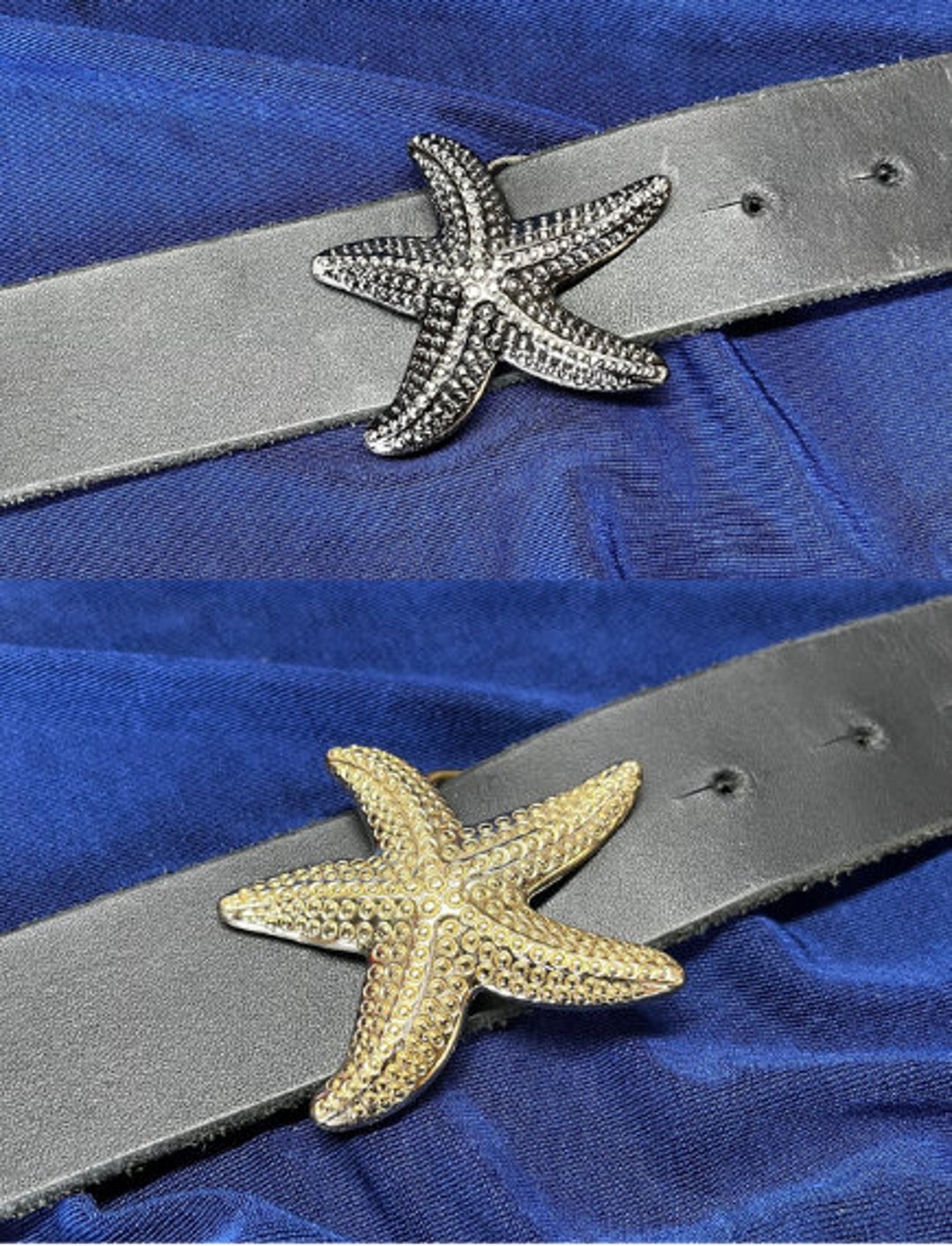 1.5 Inch Leather Starfish Belt | Pirate, Renaissance, Medieval Belt ...