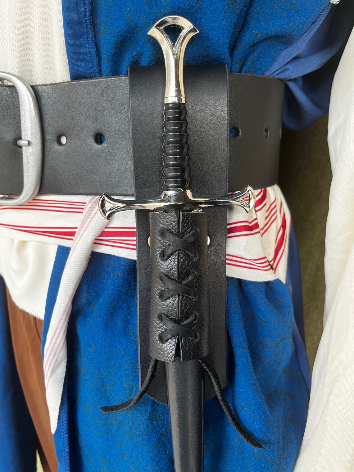 Leather Dagger Frog | Pirate, Renaissance Holster - Etsy