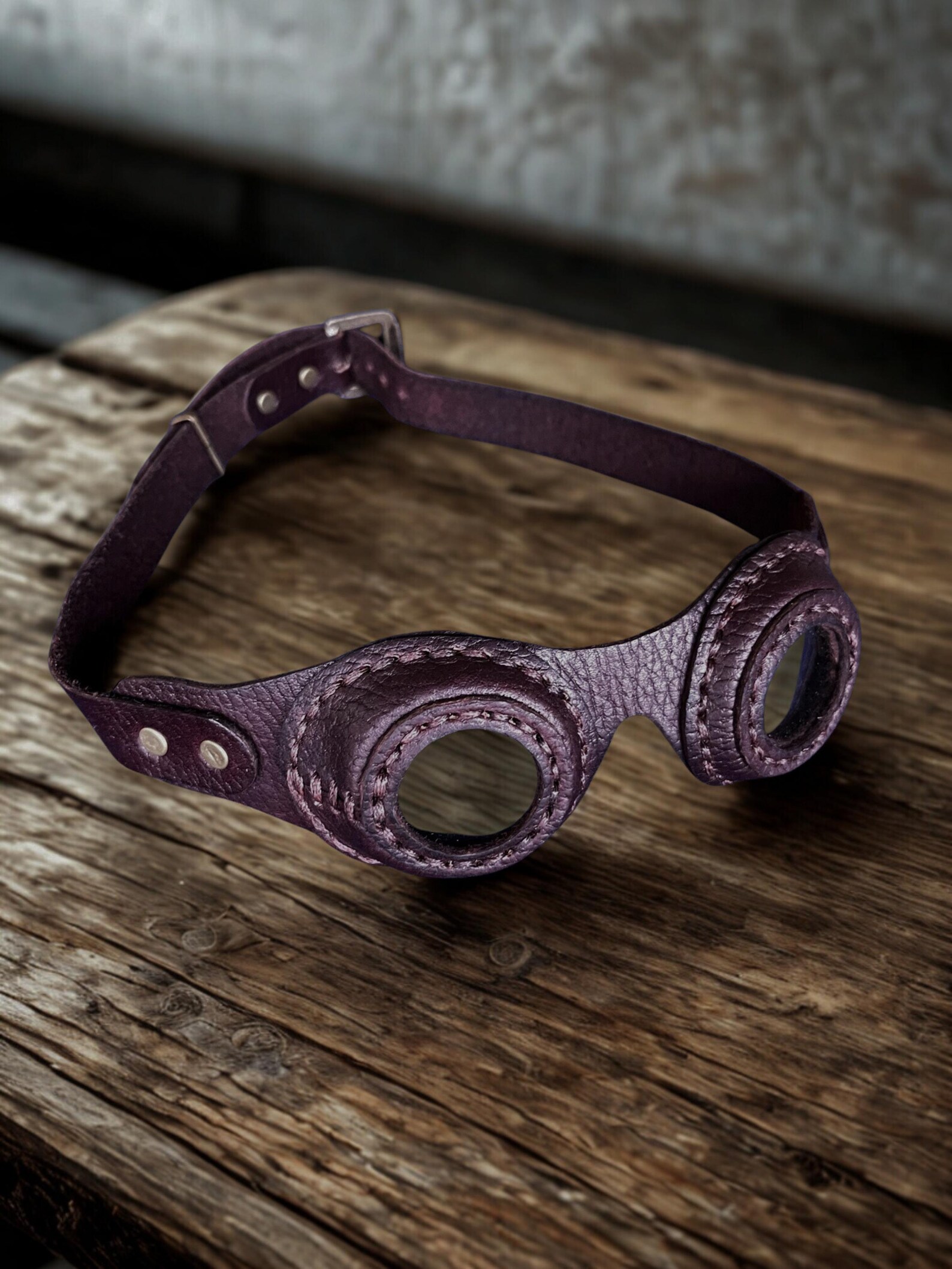 Leather Steampunk Goggles, Victorian Fashion, Post Apocalyptic Cosplay ...