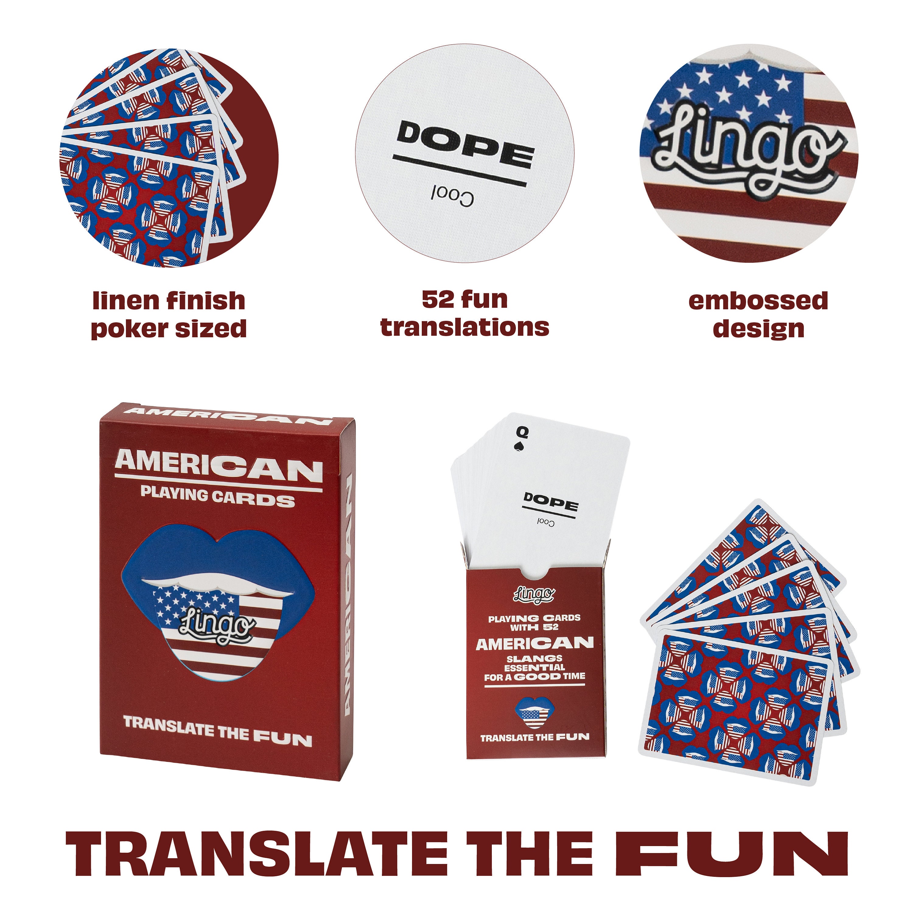 American Slang Playing Cards - Etsy