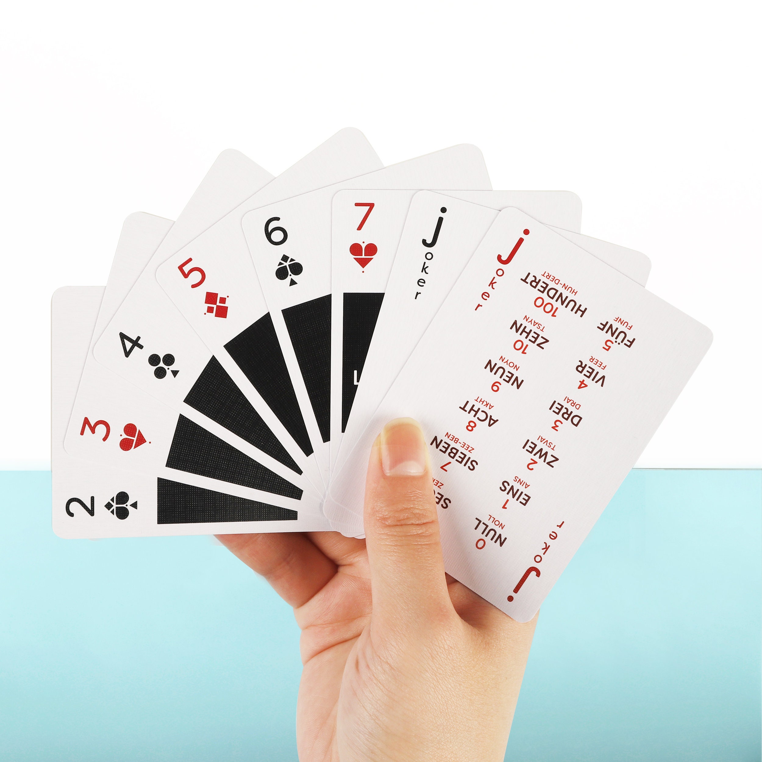 German Words & Phrases Playing Cards in Tin Case - Etsy