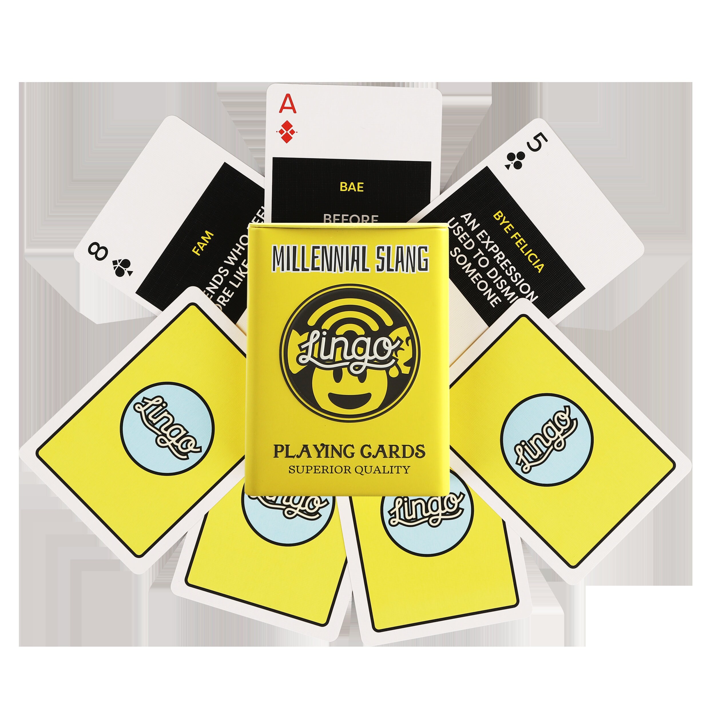 Millennial Slang Playing Cards in Tin Case - Etsy