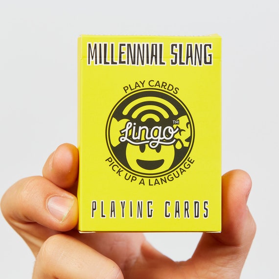 Millennial Slang Playing Cards | Etsy
