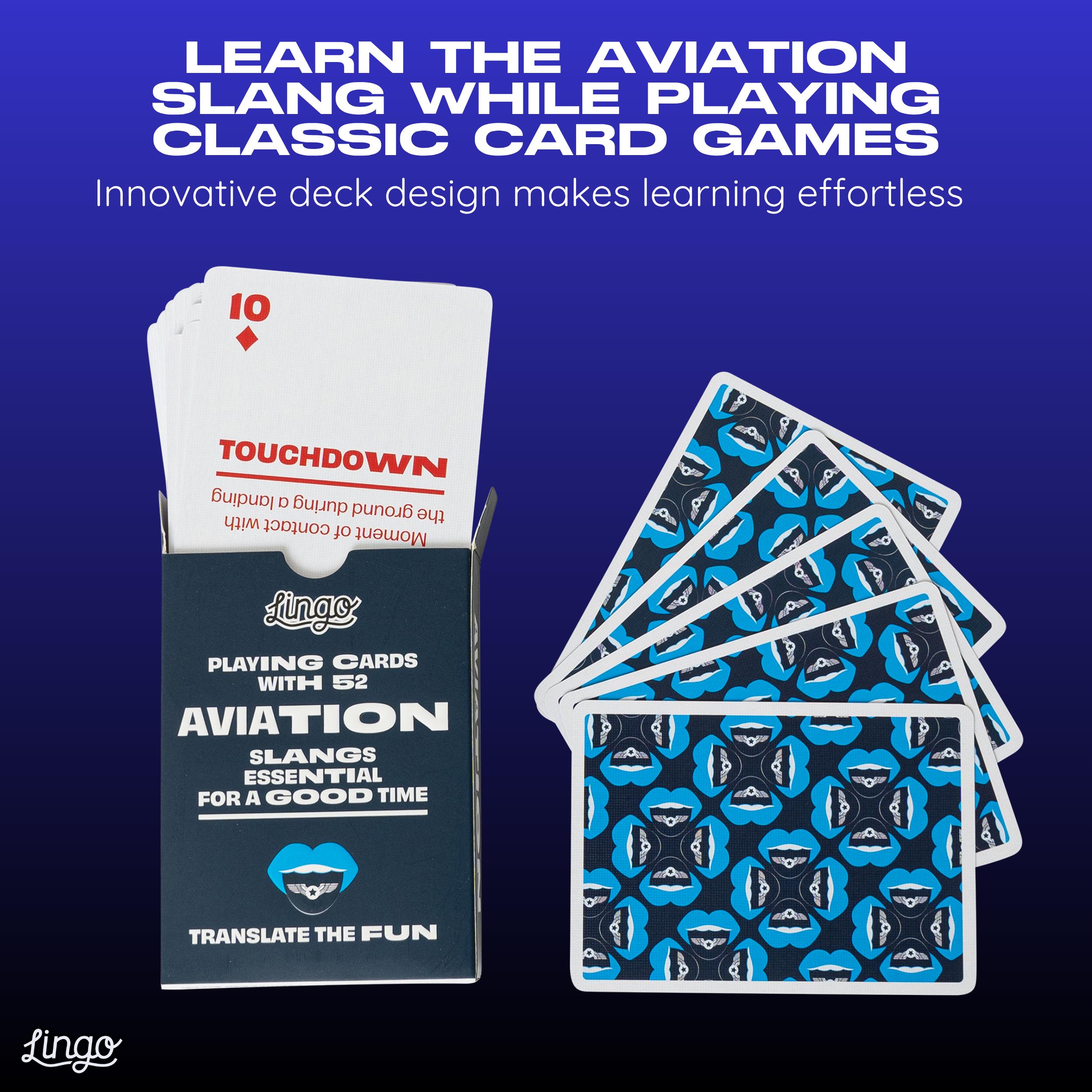 Aviation Lingo Playing Cards - Etsy