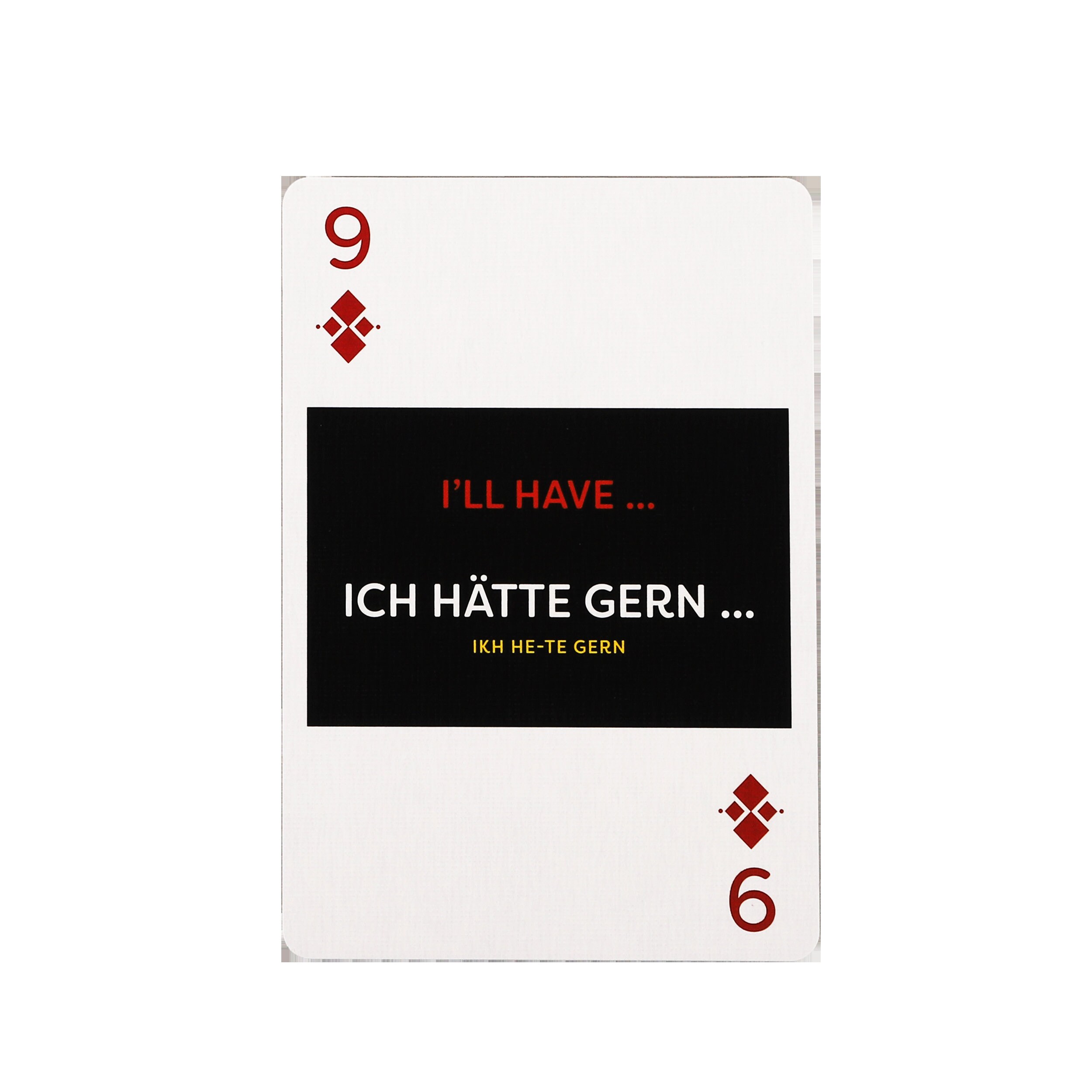 German Words & Phrases Playing Cards in Tin Case - Etsy