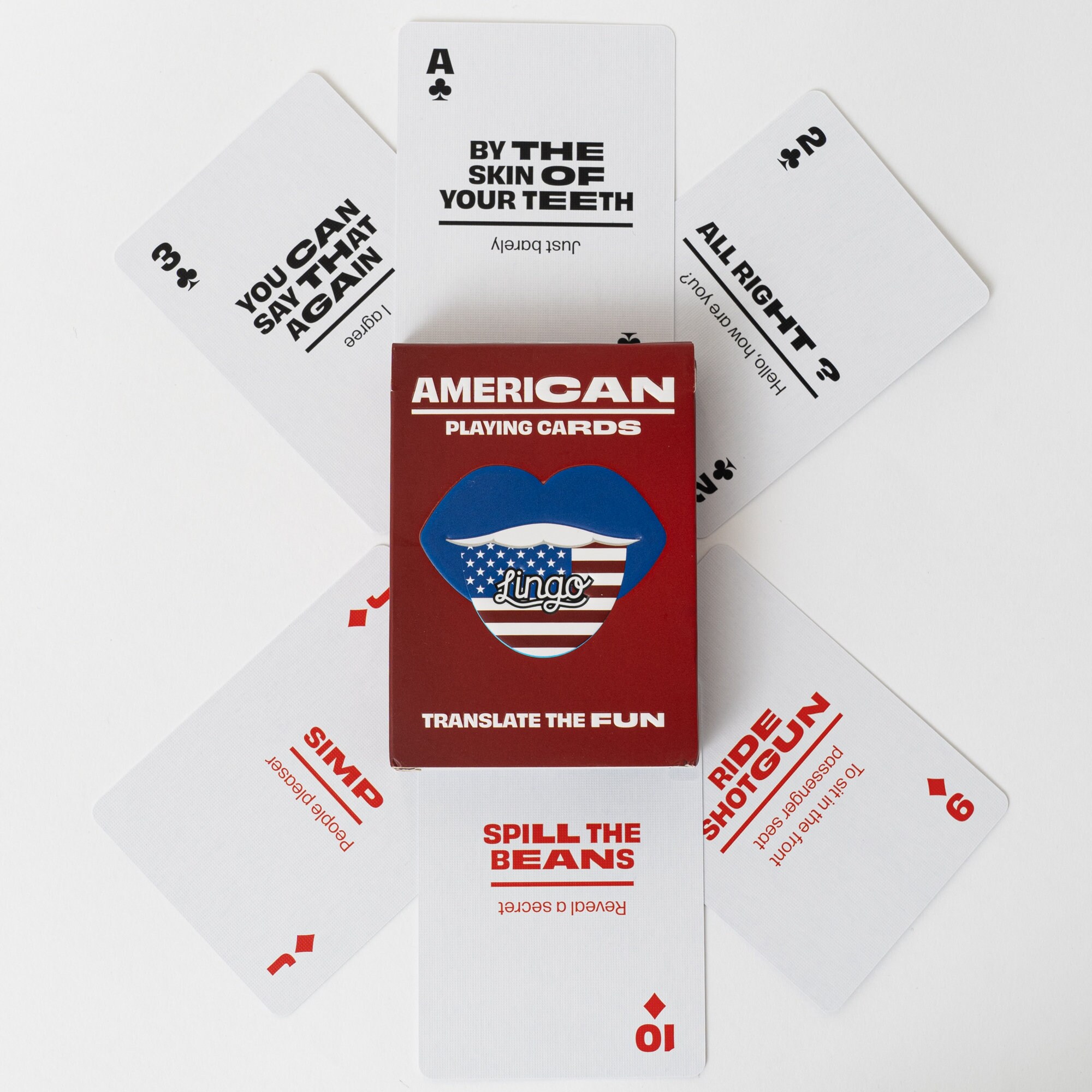 American Slang Playing Cards - Etsy