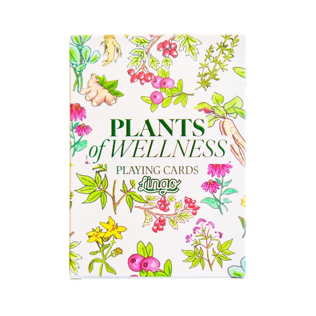 Lingo Plants of Wellness Playing Cards | Holistic Healing on Every Card ...