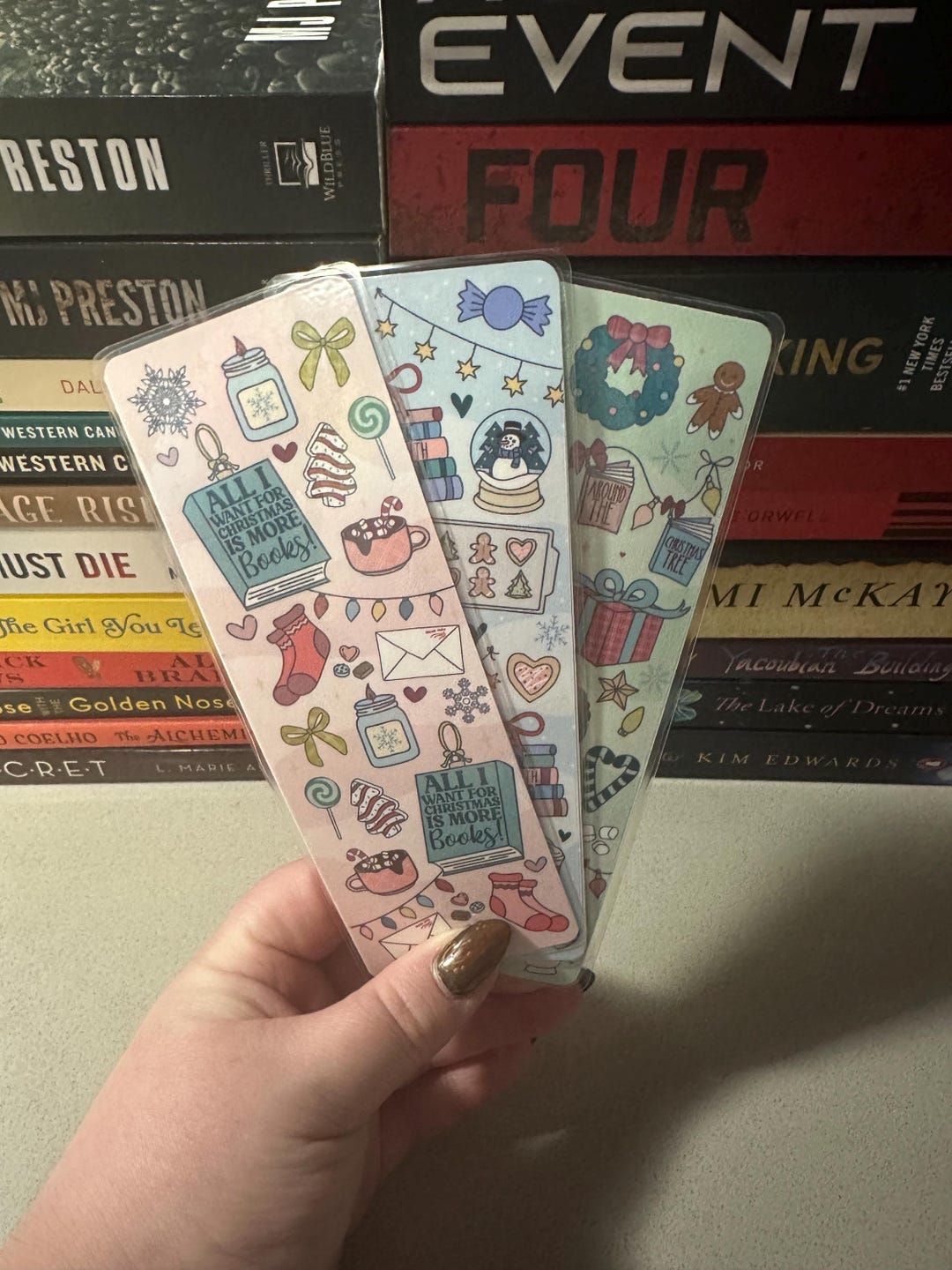 Christmas Collage Bookmarks - Bookmark - Laminated Bookmark - Etsy
