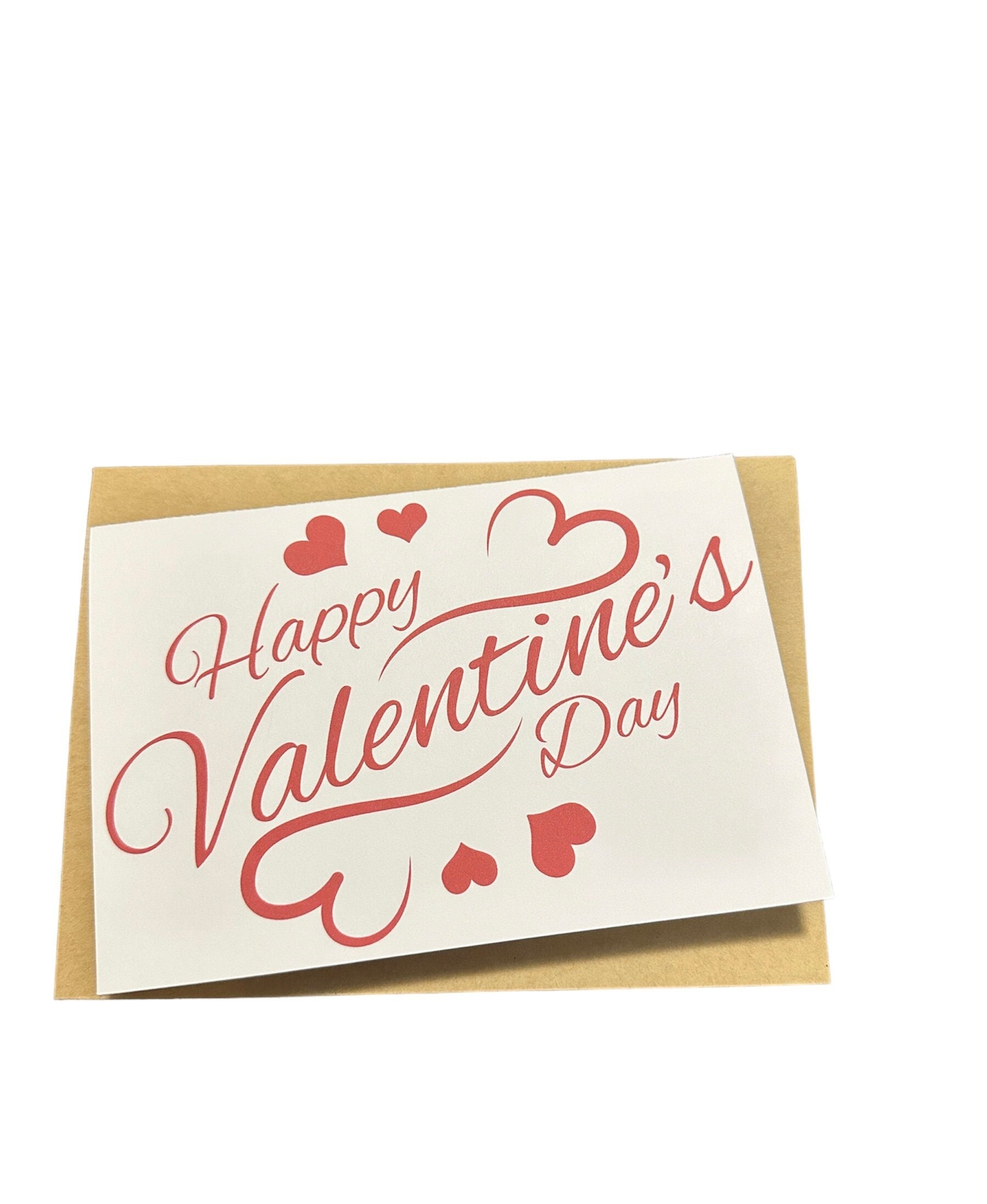 Valentine's Day Card, Valentine's Card, Valentine's Day, Blank Card ...