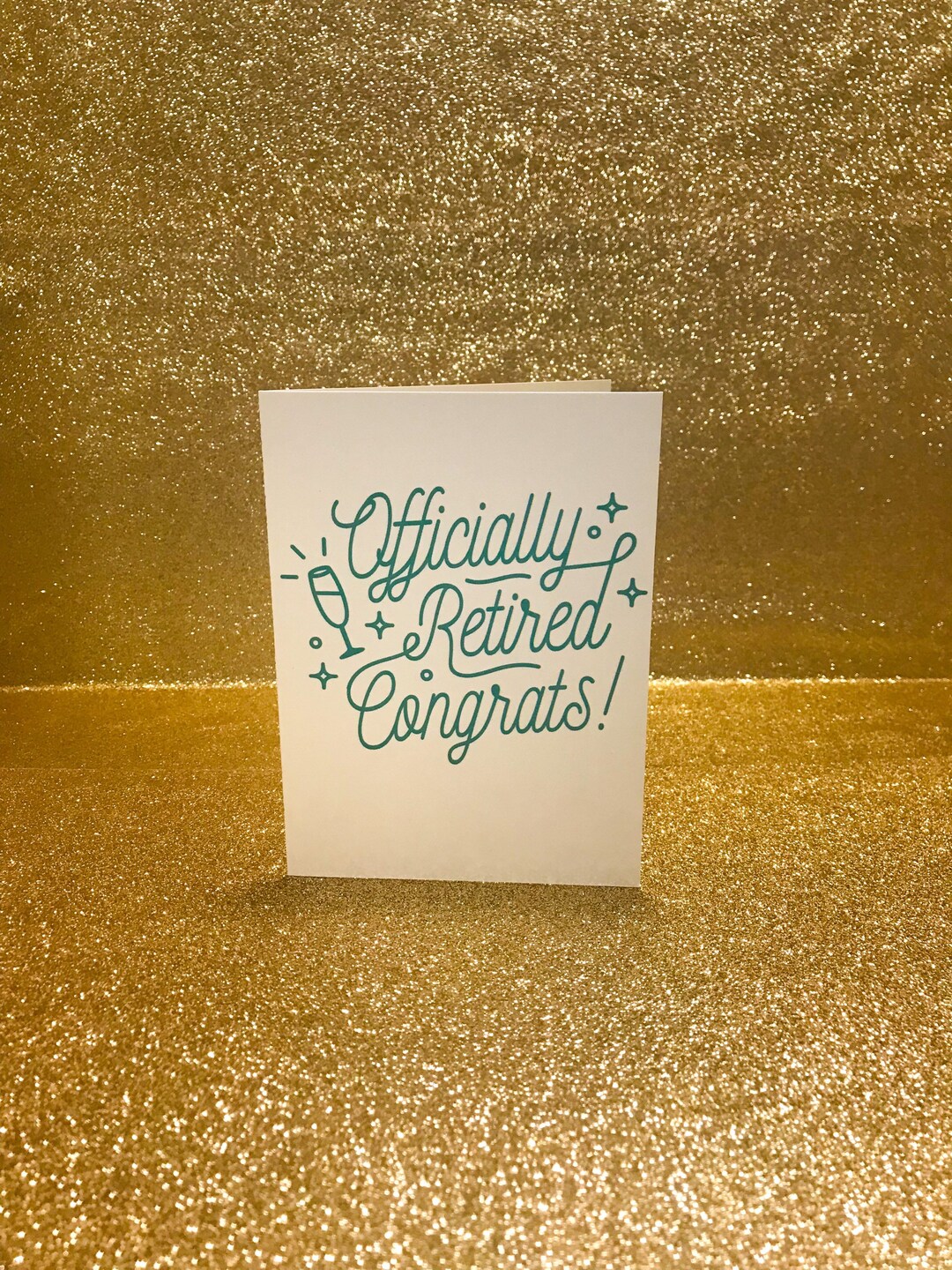 Retirement Card, Retirement, Leaving Card, Retiring, Printed Retirement ...