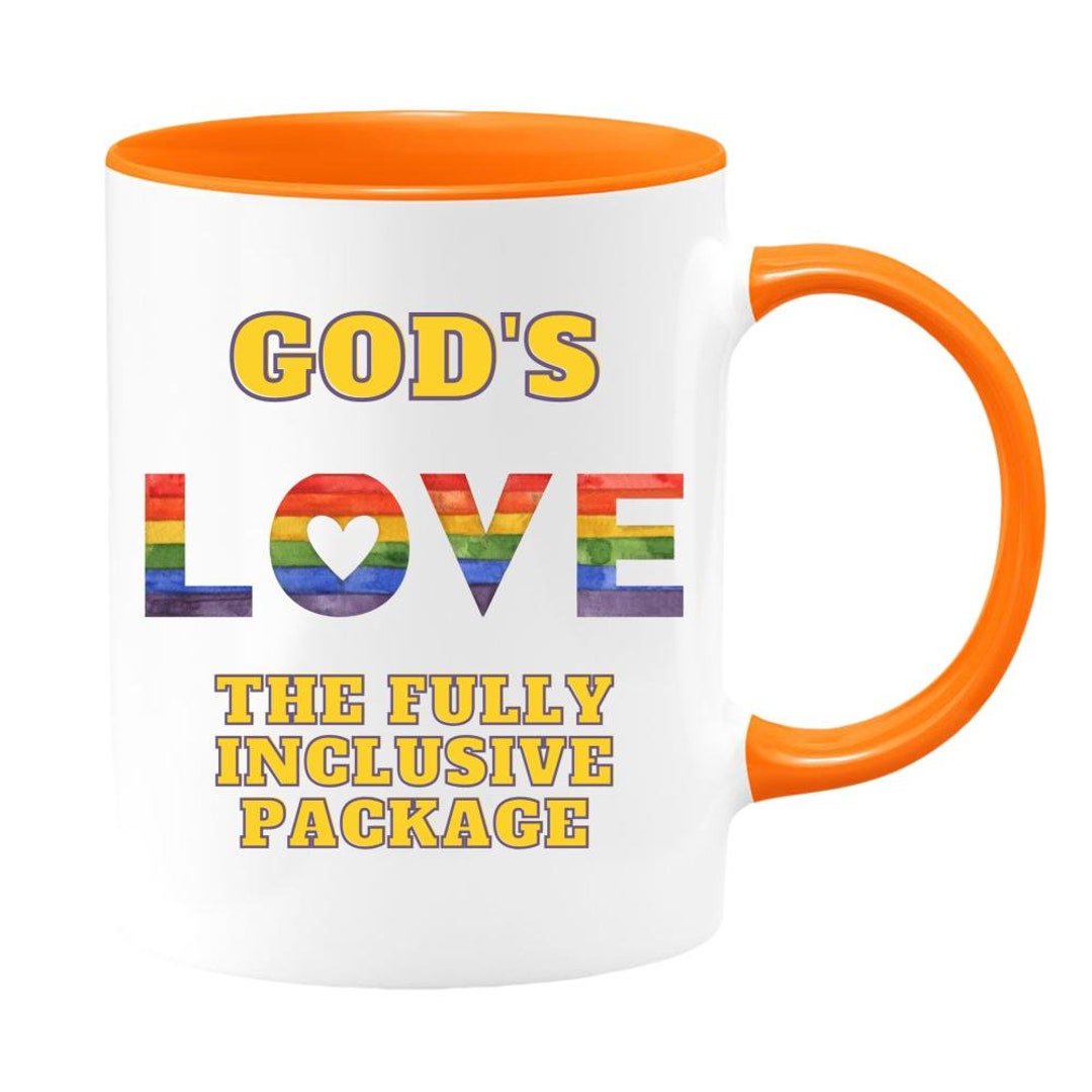 God's Love-the Fully Inclusive Package-colorful Ceramic Mug-love is ...
