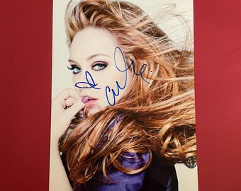 Signed ADELE Laurie Blue Atkins Autographed Photo With COA - Etsy