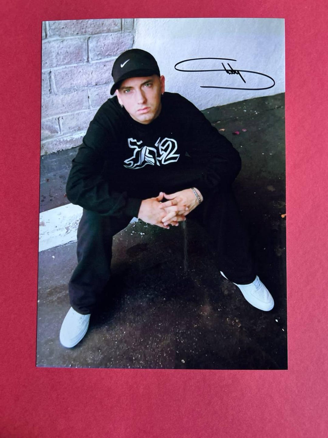 EMINEM - Authentic Hand-signed Photo Autograph With Coa - Etsy