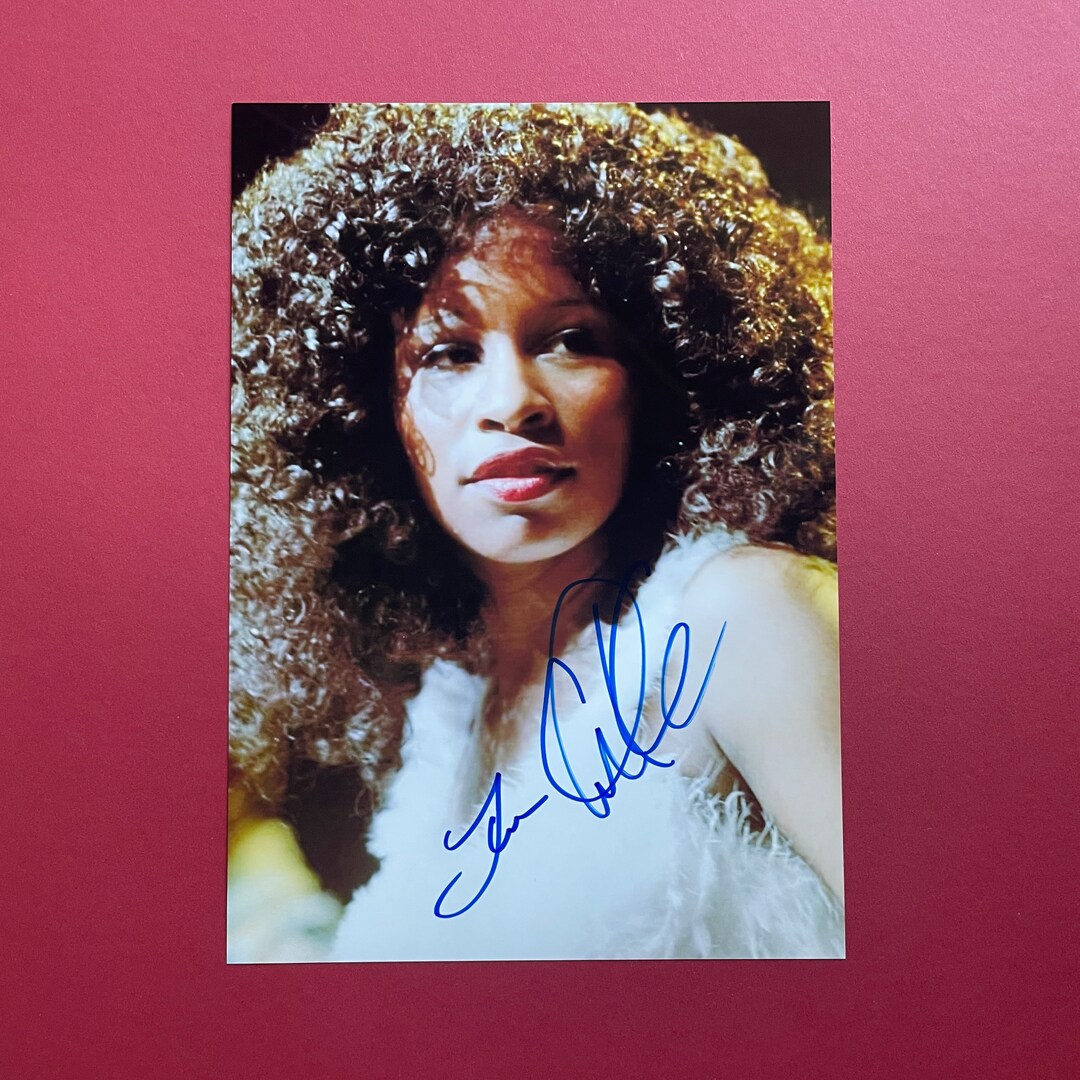 CHAKA KHAN - Authentic Hand-signed Photo Autograph With Coa - Etsy