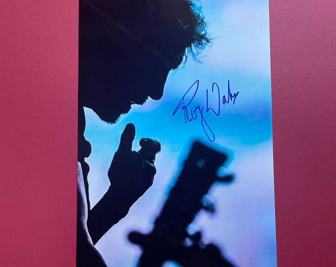 ROGER WATERS / Pink Floyd - Authentic Hand-signed Photo Autograph With ...