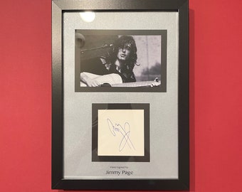 Jimmy Page Signed - Etsy
