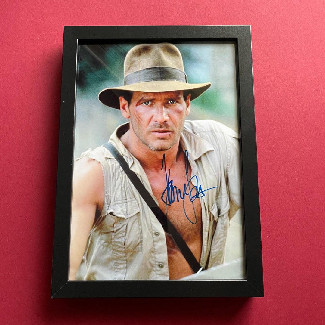 Framed HARRISON FORD Authentic Hand-signed Photo Autograph - Etsy