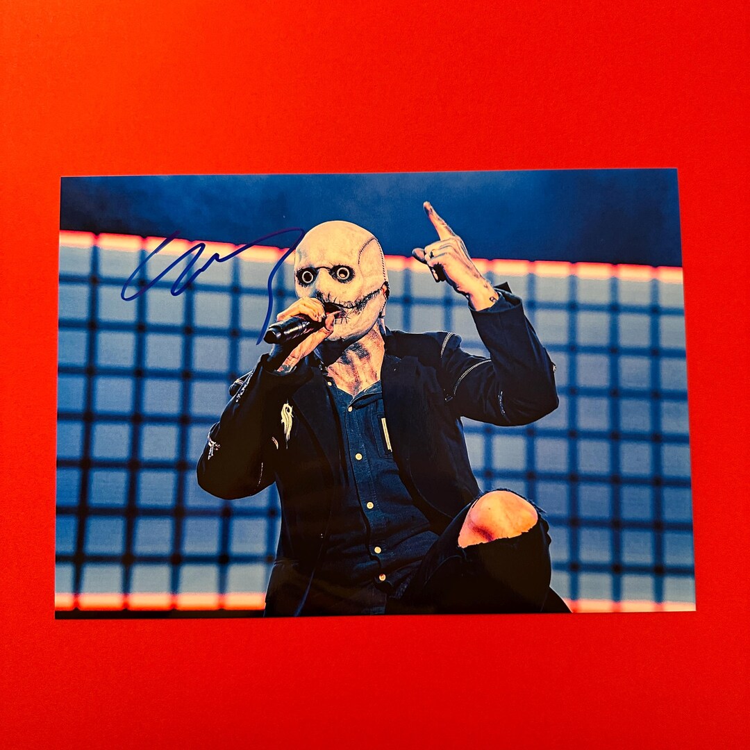 COREY TAYLOR / SLIPKNOT - Authentic Hand-signed Photo Autograph With ...