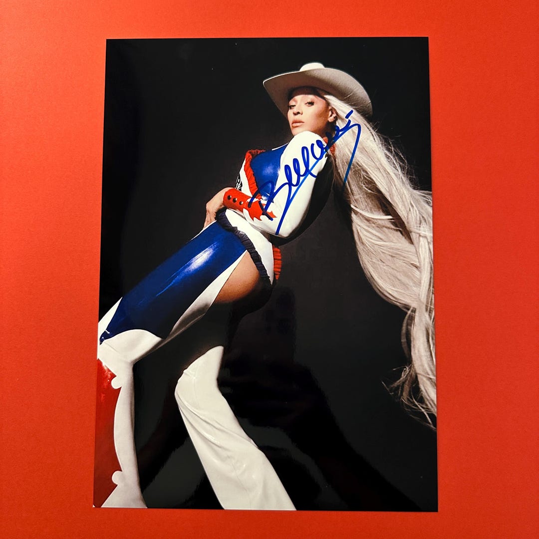 BEYONCE Authentic Hand-signed Photo Autograph With Coa - Etsy