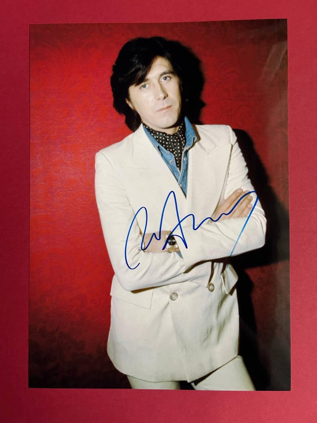 BRYAN FERRY - Authentic Hand-signed Photo Autograph With COA - Etsy