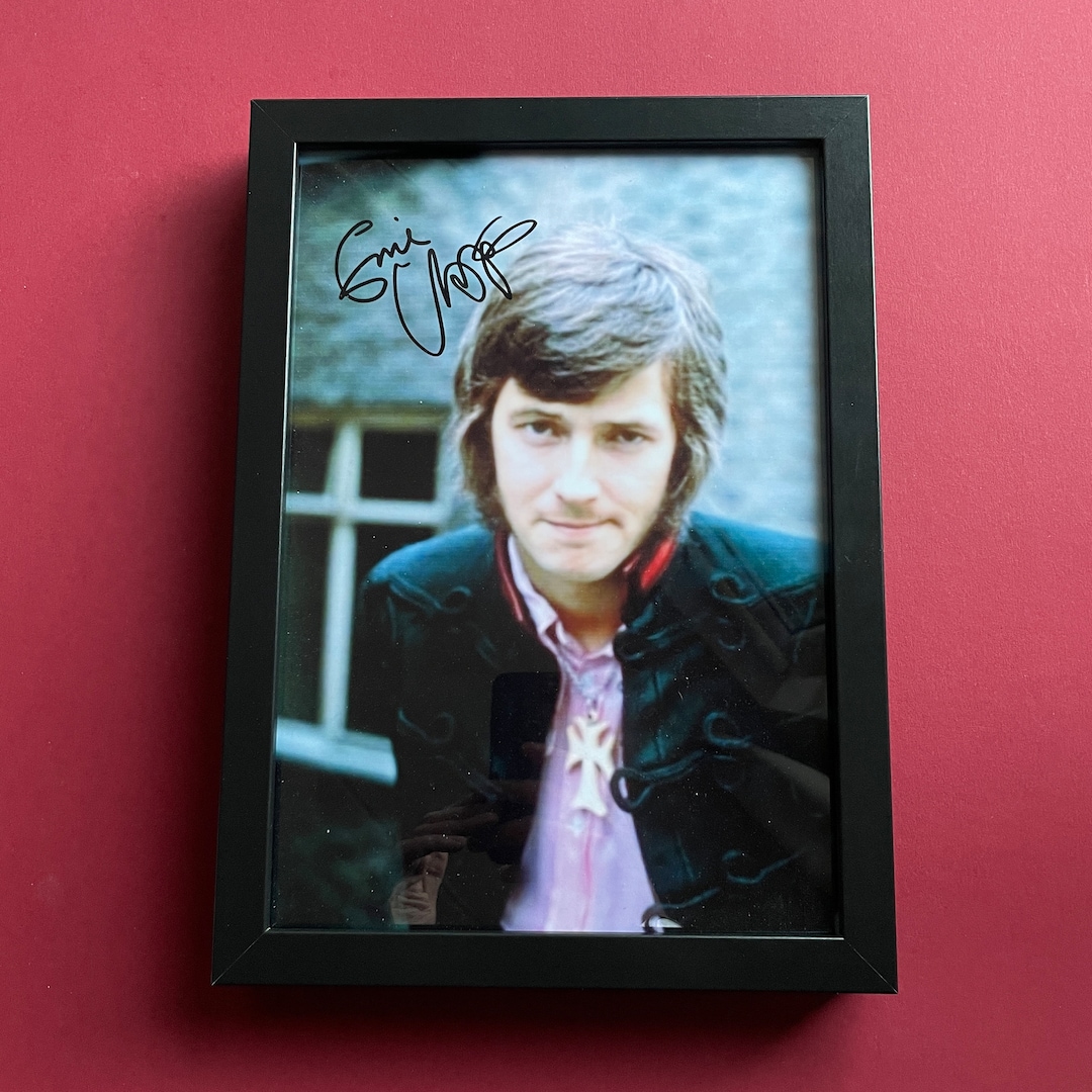 Framed ERIC CLAPTON Authentic Hand-signed Photo Autograph With Coa - Etsy