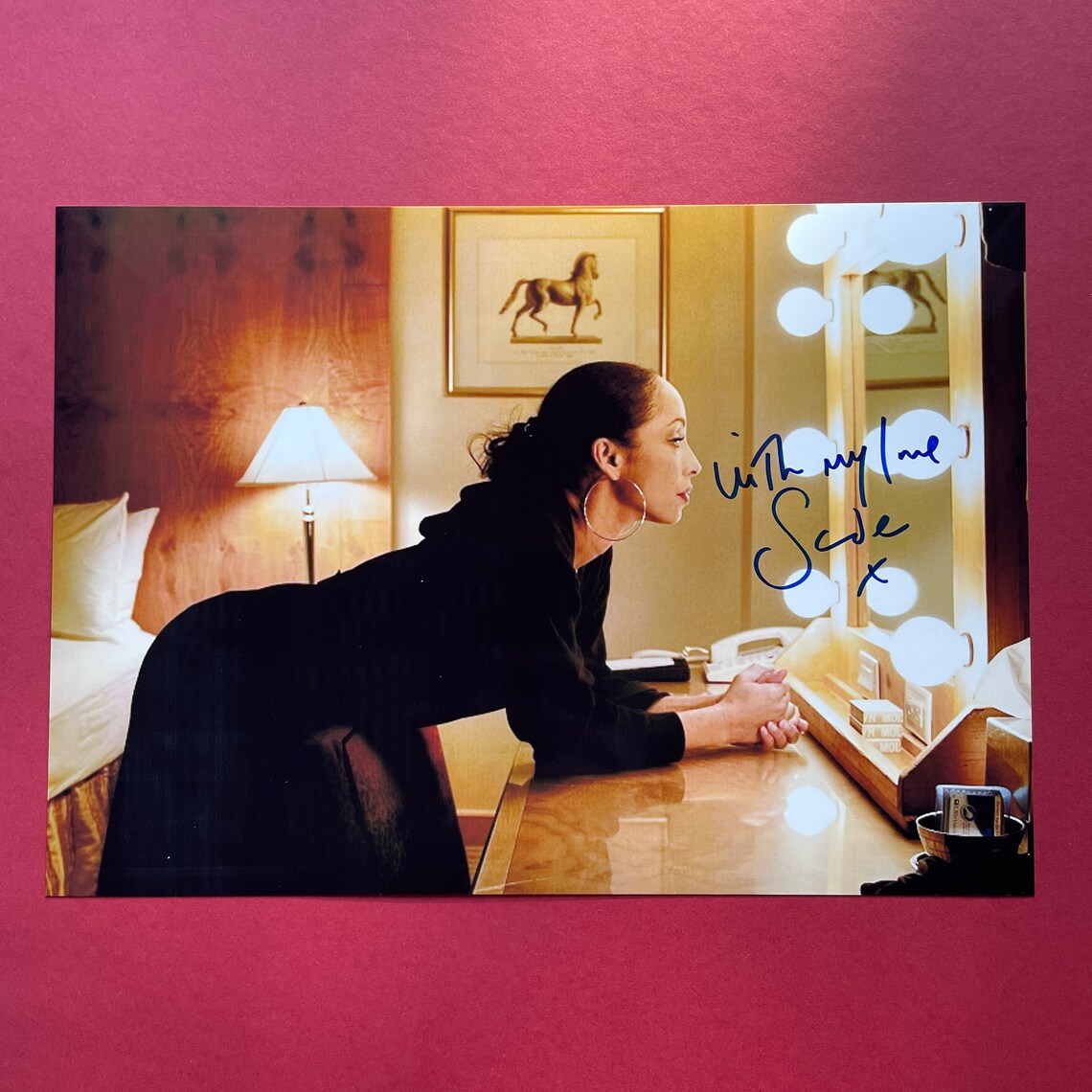 SADE Authentic Hand-signed Photo Autograph With Coa - Etsy