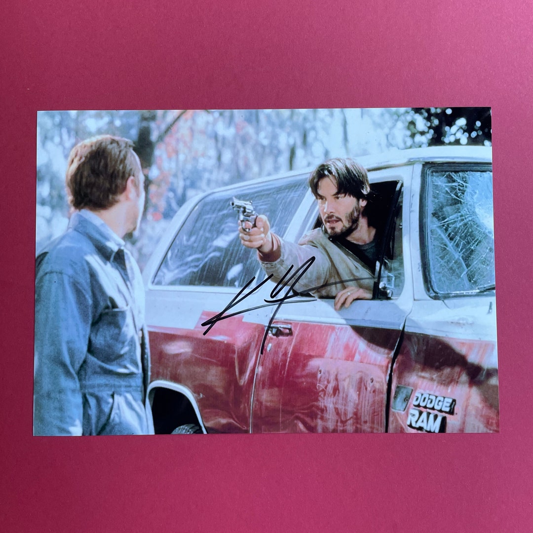 KEANU REEVES - Authentic Hand-signed Photo Autograph With Coa - Etsy
