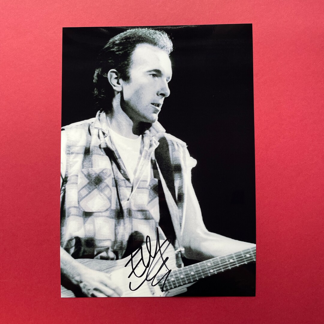 THE EDGE / U2 - Authentic Hand-signed Photo Autograph With Coa - Etsy
