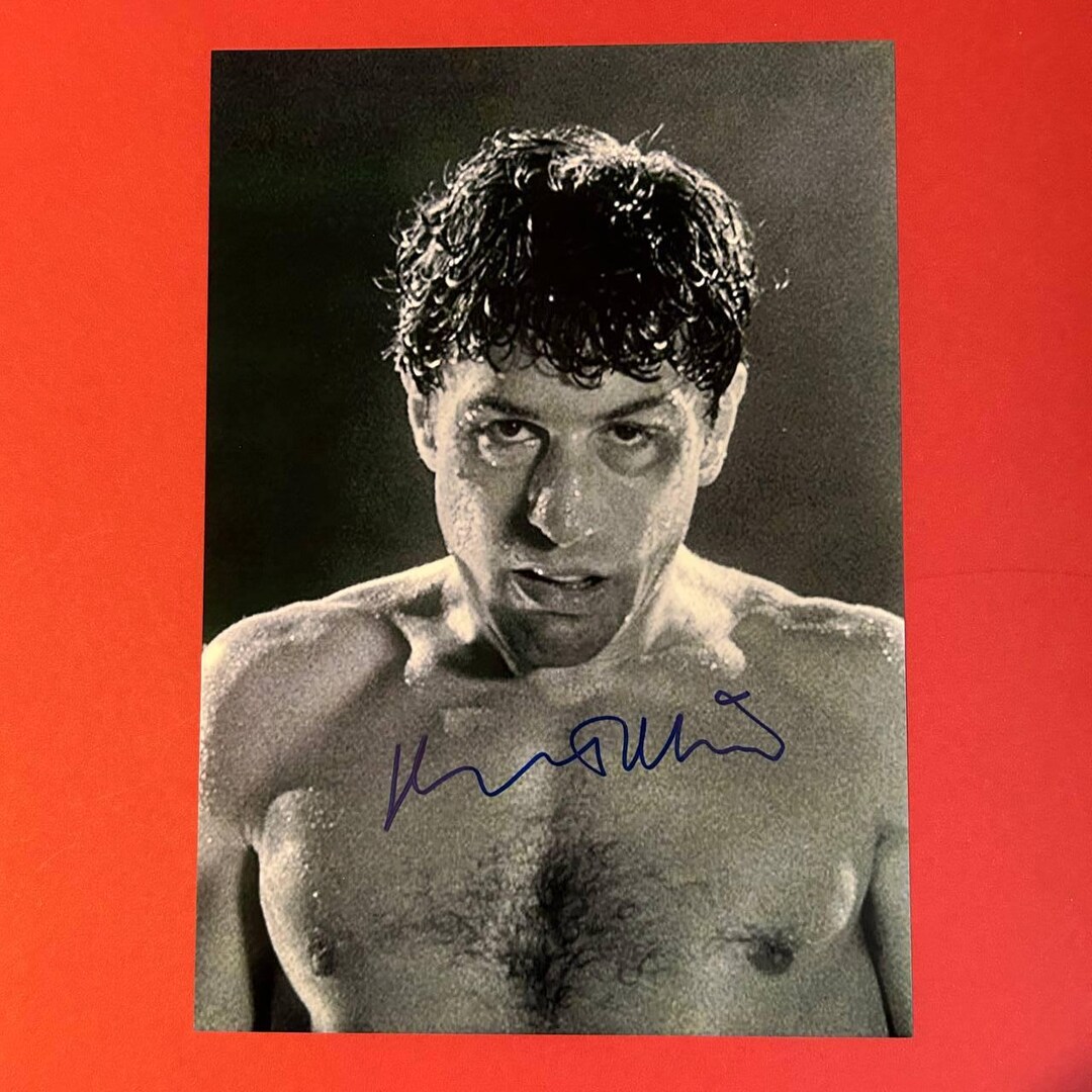 ROBERT DE NIRO - Authentic Hand-signed Photo Autograph With Coa - Etsy