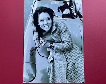 Diana Rigg Signed Photo Authentic Autograph With COA - Etsy