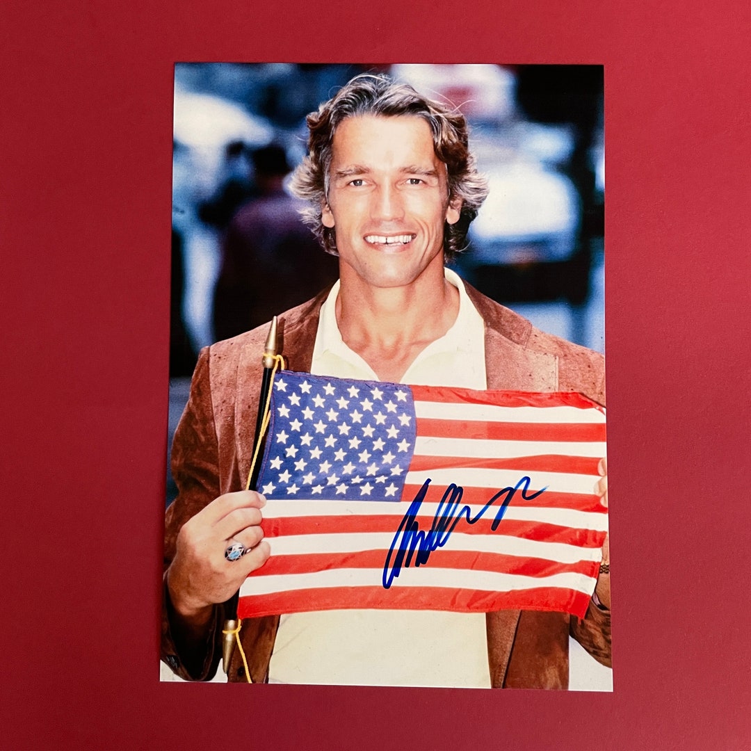 ARNOLD SCHWARZENEGGER Authentic Hand-signed Photo Autograph With Coa - Etsy