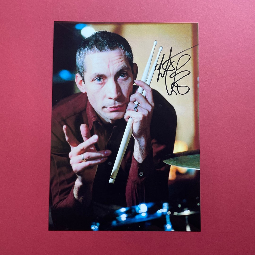 CHARLIE WATTS / the Rolling Stones Authentic Hand-signed Photo ...