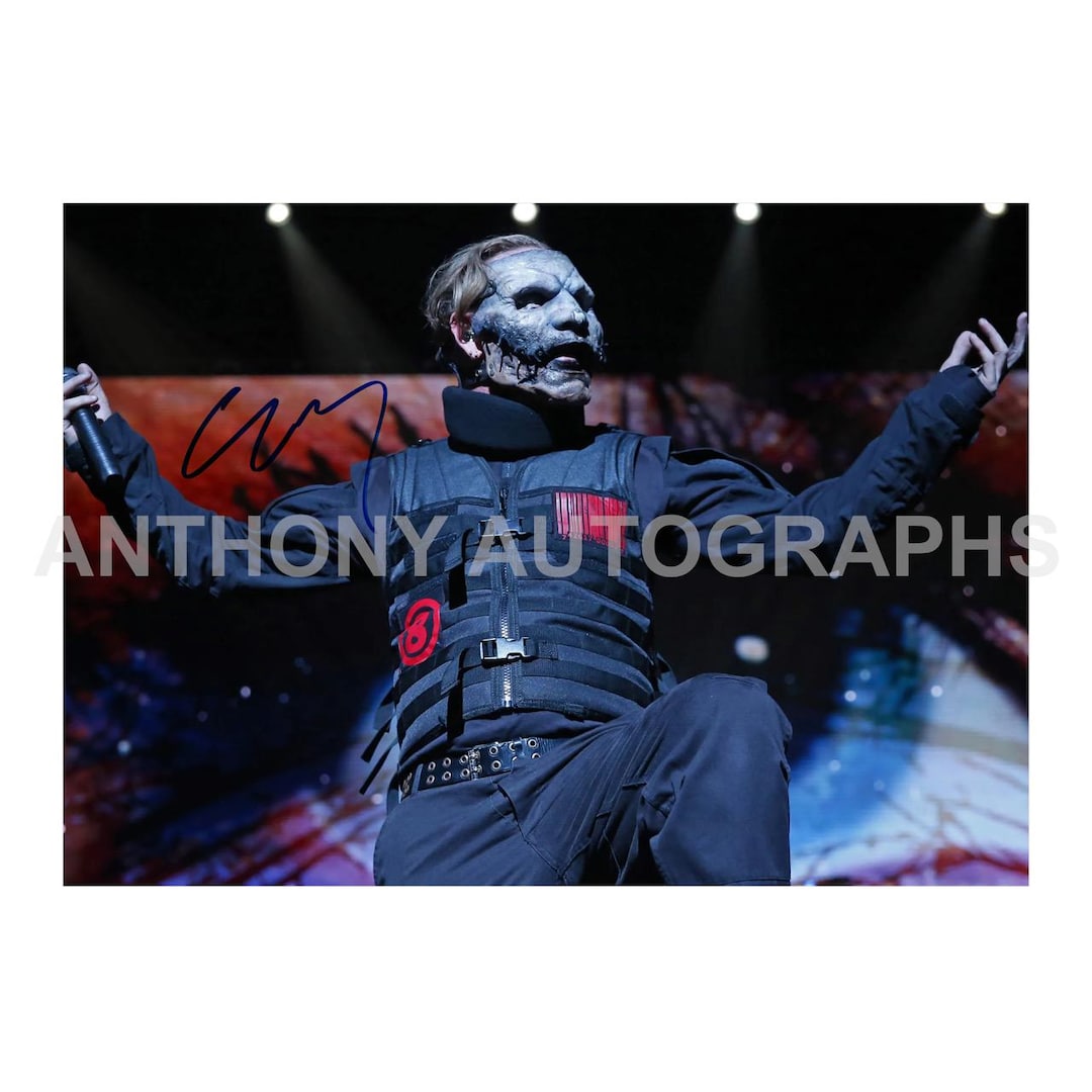 COREY TAYLOR / SLIPKNOT - Authentic Hand-signed Photo Autograph With ...