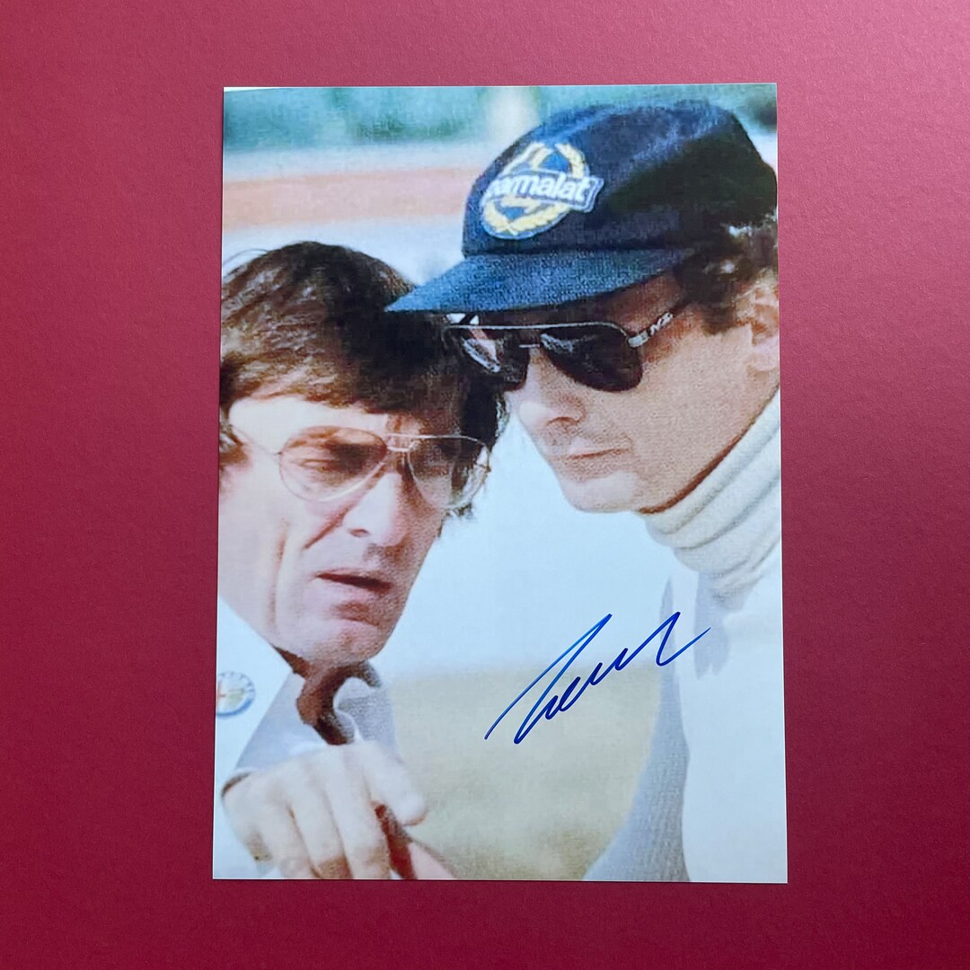NIKI LAUDA Authentic Hand-signed Photo Autograph With Coa - Etsy
