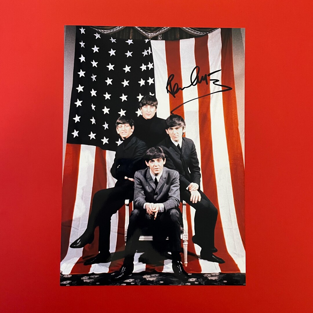 PAUL MCCARTNEY / the BEATLES - Authentic Hand-signed Photo Autograph ...