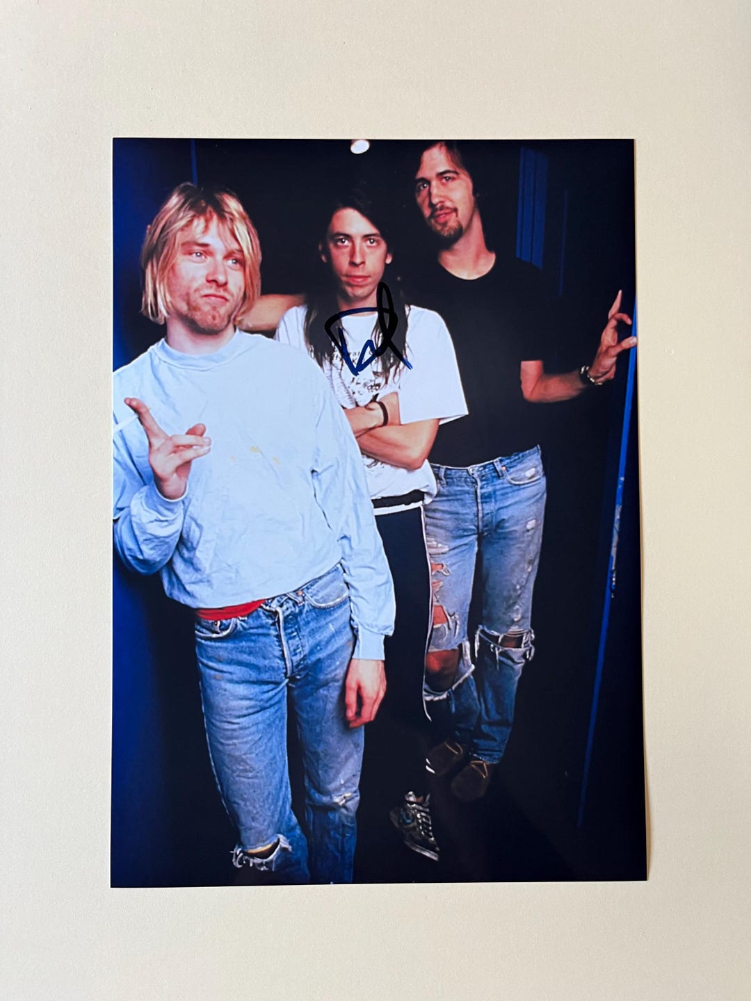 DAVE GROHL / NIRVANA, Foo Fighters - Authentic Hand-signed Photo ...