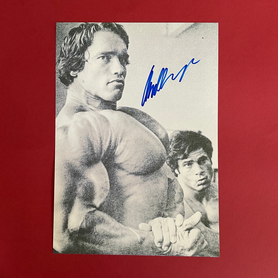 ARNOLD SCHWARZENEGGER - Authentic Hand-signed Photo Autograph With Coa ...
