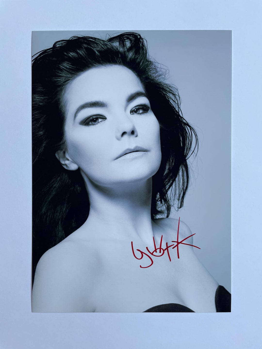 BJORK - Authentic Hand-signed Photo Autograph With Coa - Etsy