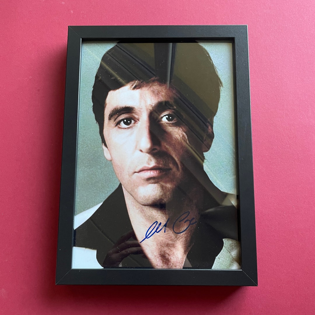 Framed AL PACINO Authentic Hand-signed Photo Autograph With Coa - Etsy