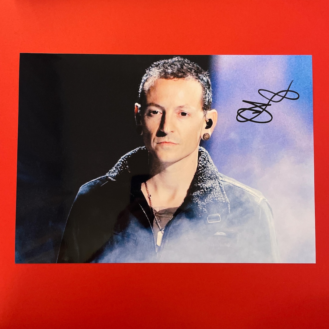 CHESTER BENNINGTON / Linkin Park - Authentic Hand-signed Photo ...