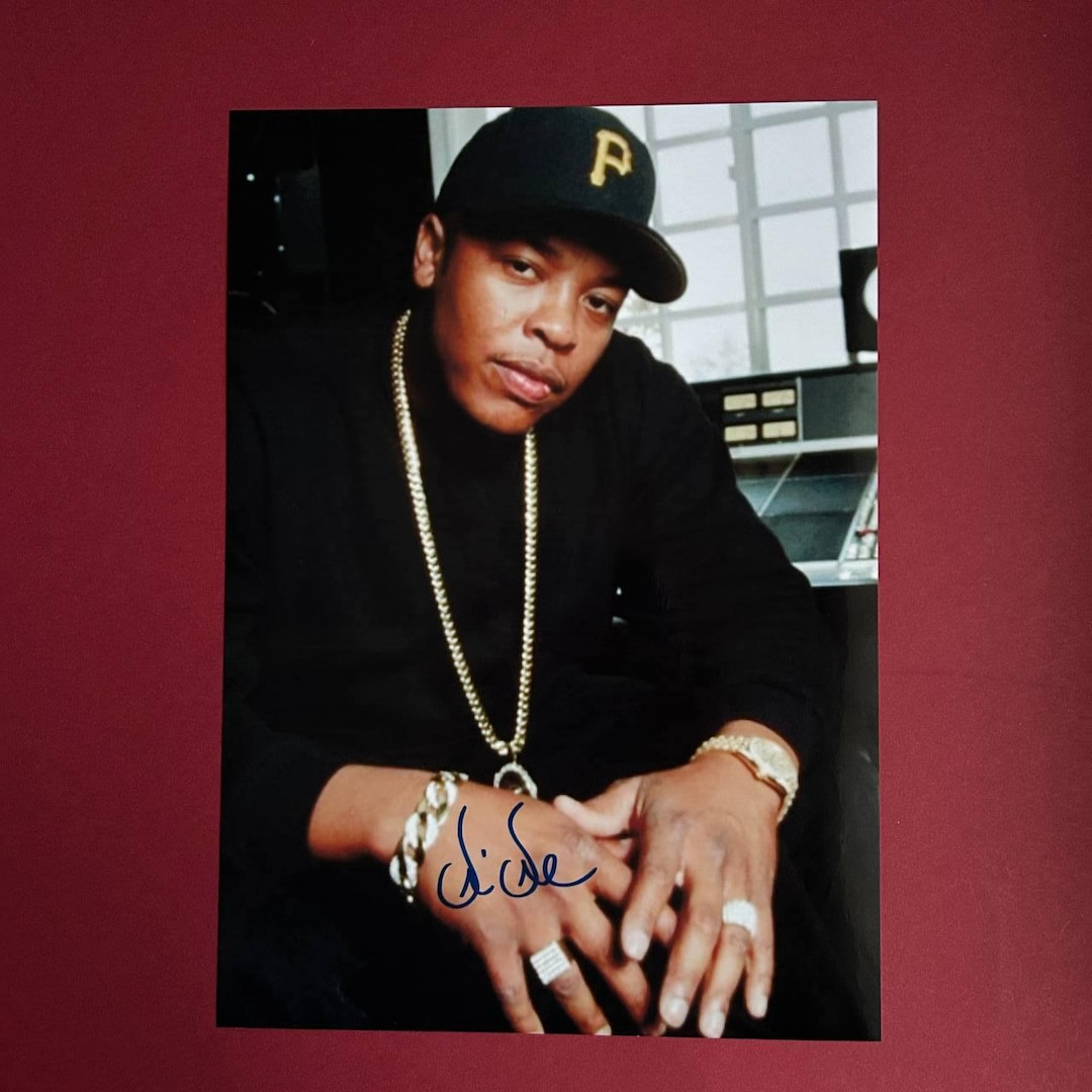 DR. DRE - Authentic Hand-signed Photo Autograph With Coa - Etsy