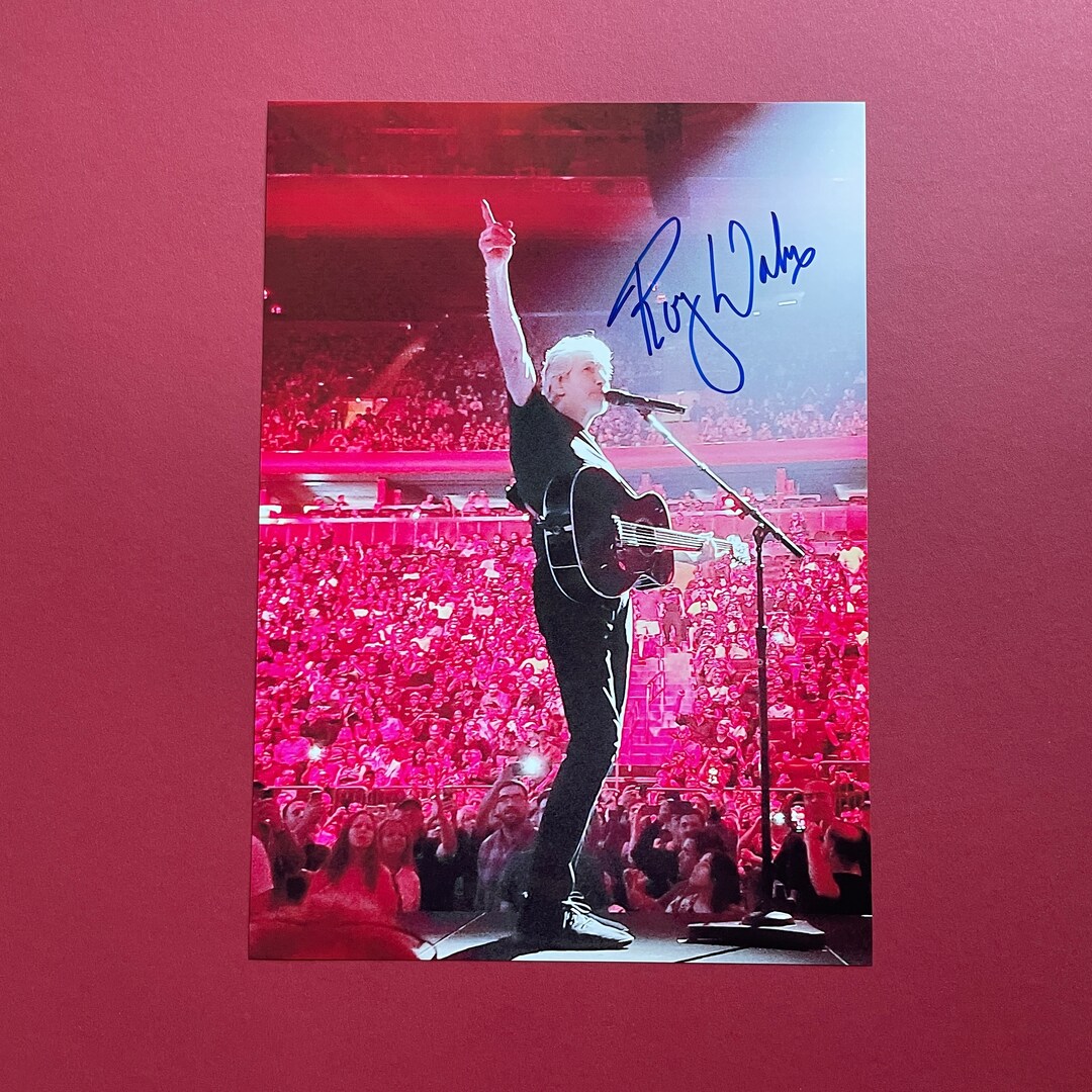 ROGER WATERS / Pink Floyd Authentic Hand-signed Photo Autograph With ...