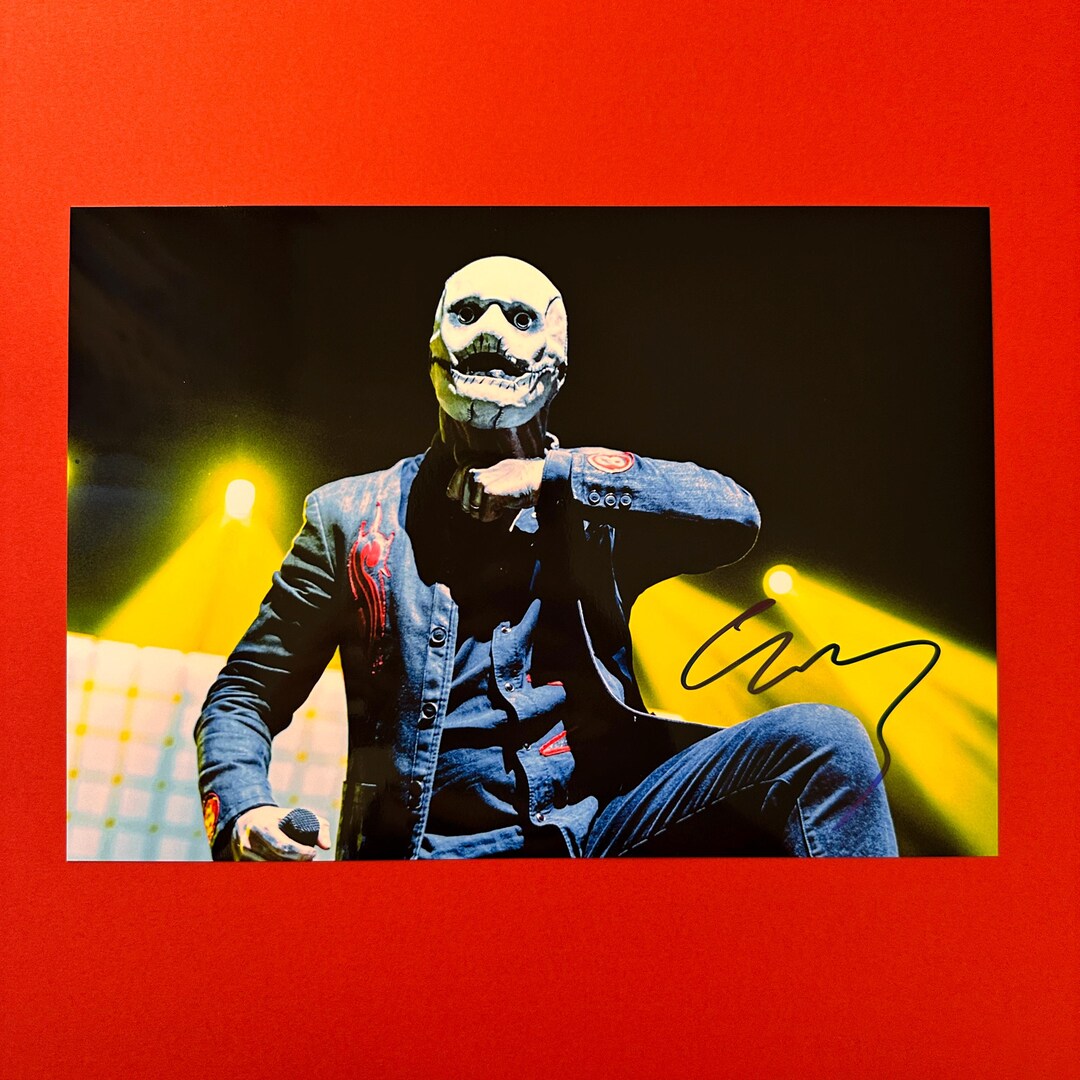 COREY TAYLOR / SLIPKNOT - Authentic Hand-signed Photo Autograph With ...