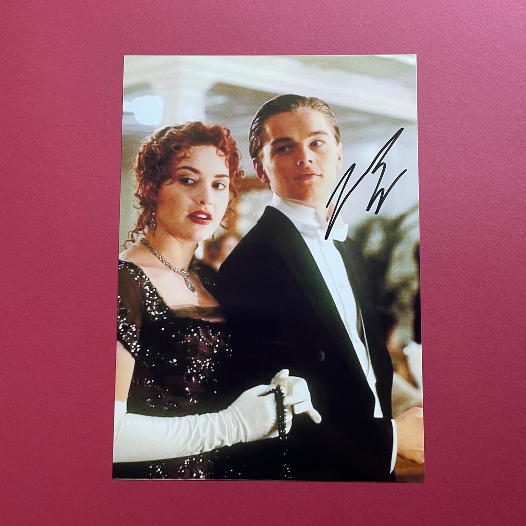 LEONARDO DICAPRIO Authentic Hand-signed Photo Autograph With Coa - Etsy