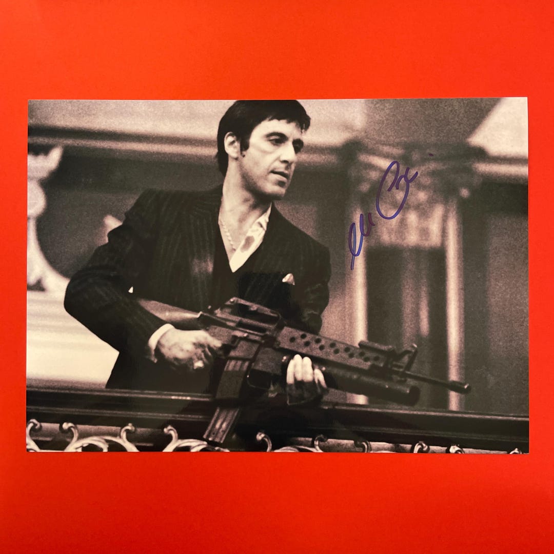 AL PACINO - Authentic Hand-signed Photo Autograph With Coa - Etsy