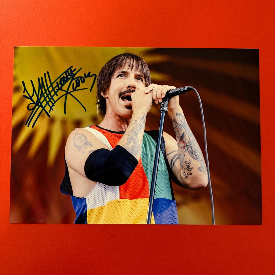ANTHONY KIEDIS / Red Hot Chili Peppers - Authentic Hand-signed Photo Autograph With Coa - Etsy