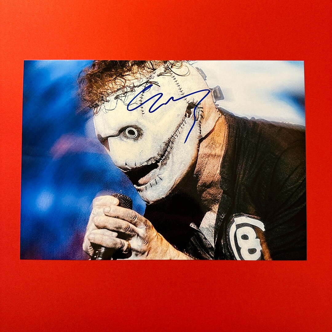 COREY TAYLOR / SLIPKNOT - Authentic Hand-signed Photo Autograph With ...