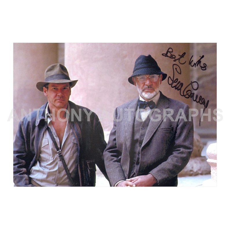 SEAN CONNERY - Authentic Hand-signed Photo Autograph With Coa - Etsy