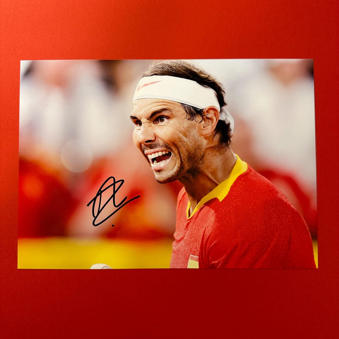 RAFAEL NADAL - Authentic Hand-signed Photo Autograph With Coa - Etsy