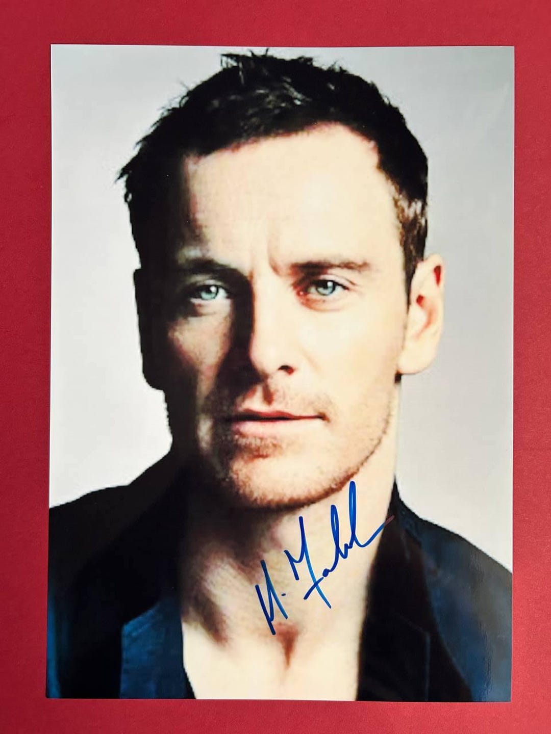 MICHAEL FASSBENDER - Authentic Hand-signed Photo Autograph With COA - Etsy